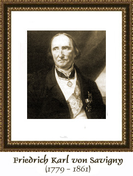Friedrich Karl von Savigny – Duncan Kennedy